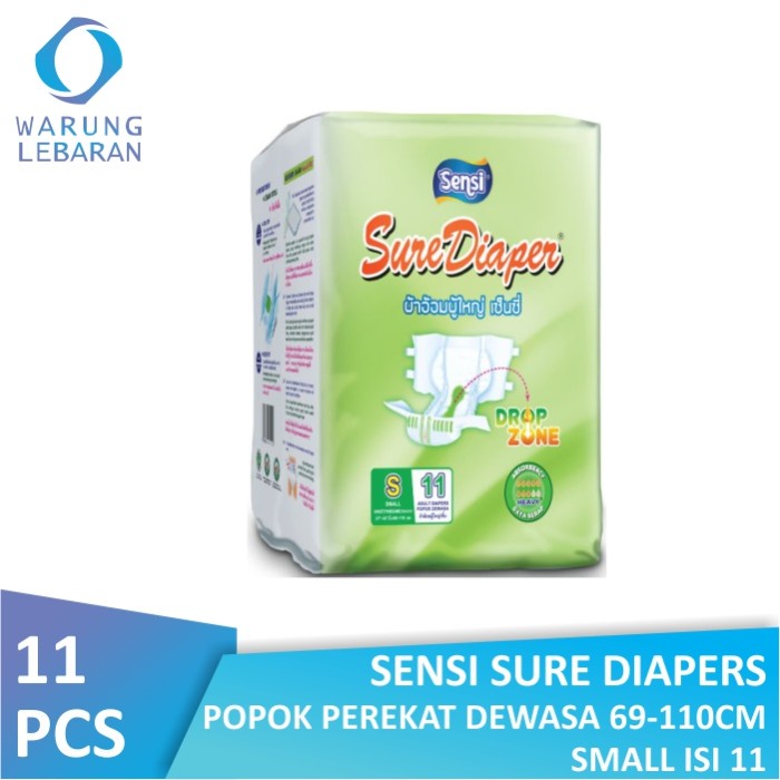 Jual Sensi Sure Diapers S11 - Popok Perekat Dewasa | Shopee Indonesia