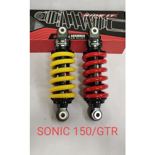 Jual SHOK/SHOCK SKOK MONOSHOCK BELAKANG HONDA SONIC 150/SUPRA GTR 150 RIDE IT GP 230MM SHOCK ...