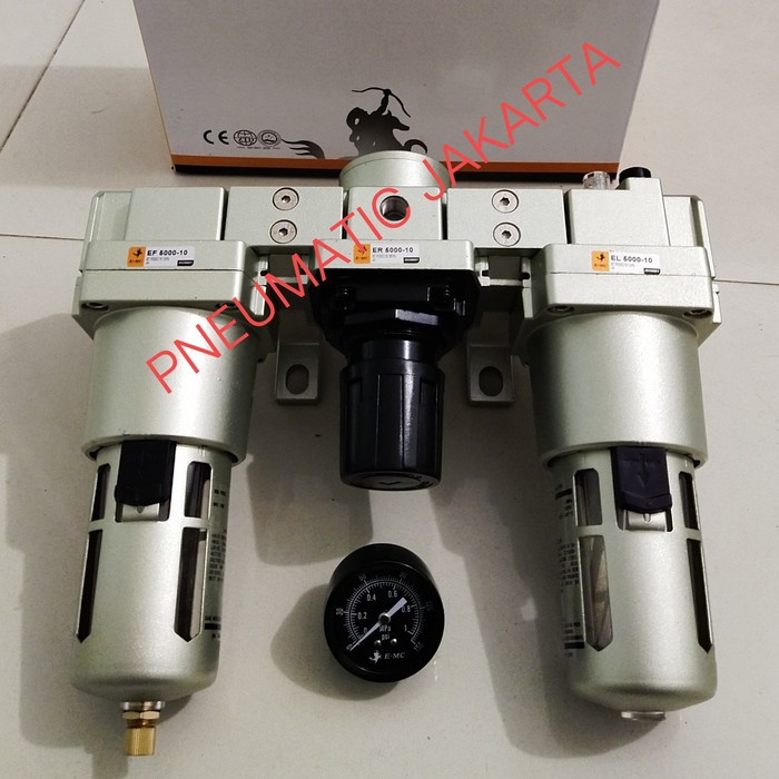 Jual Air Unit FRL EC5000-06 EC5000-10 EMC Pneumatic | Shopee Indonesia