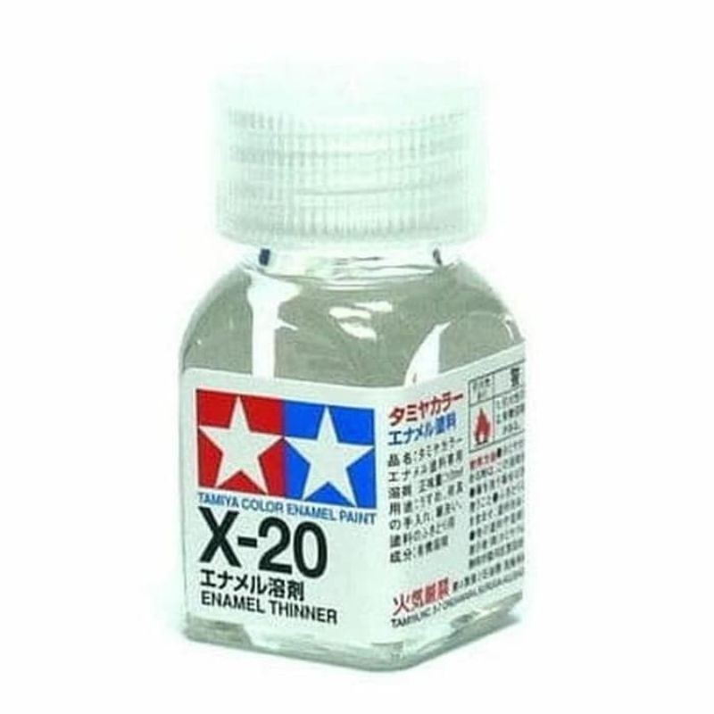 Jual Tamiya Enamel Thinner X20 10ml panel line model kit thiner tiner ...