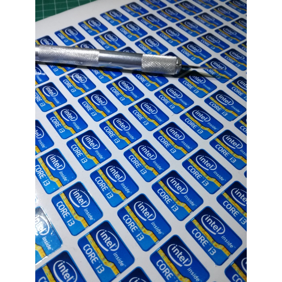 Jual Stiker Intel Core i3 Gen 3 Blue | Shopee Indonesia