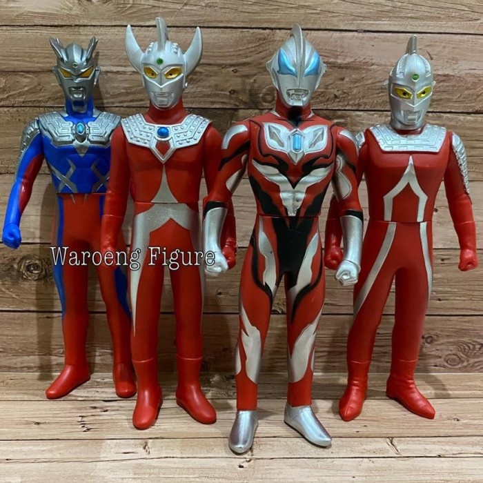 Jual d02f01v Ultraman Geed Zero Taro Seven Action Figure Large Size ...