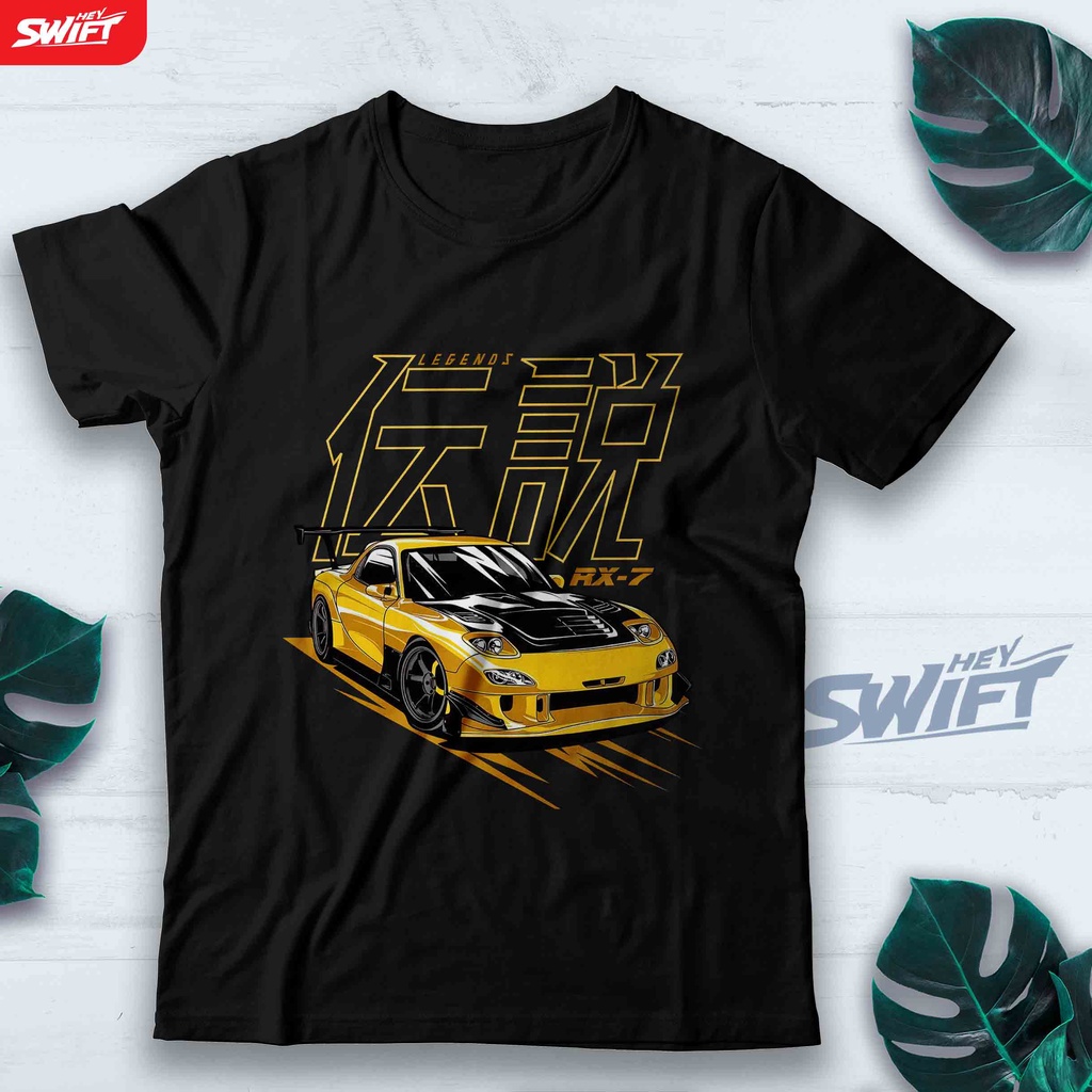 Jual KAOS JDM ROTARY LEGENDS MAZDA RX7 RX-7 TSHIRT BAJU DISTRO | Shopee ...