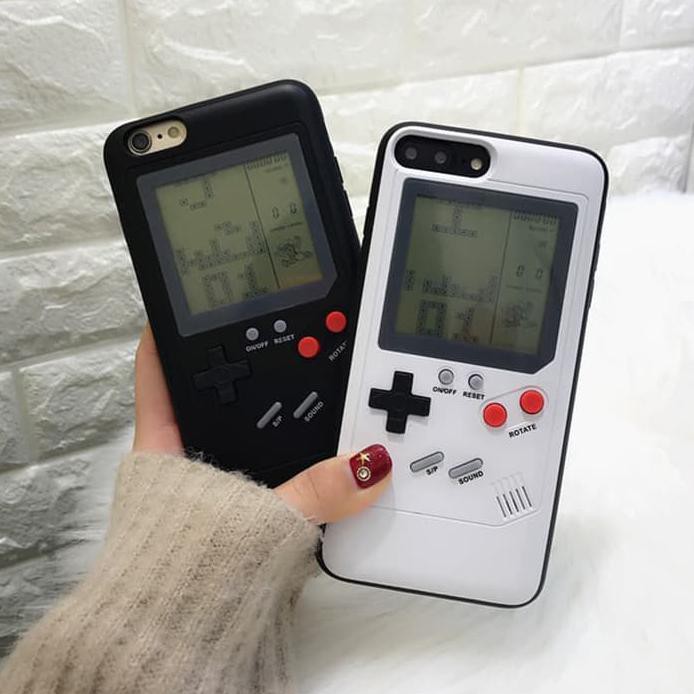Jual CHASING AND COVER CASE SOFT GAME BOY GAME TETRIS IPHONE 6 7 8 X ...