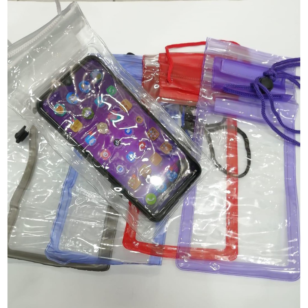 Jual CASE WATERPROOF HP BUNGKUS ANTI HUJAN UNIVERSAL 5 - 6 INCH ...
