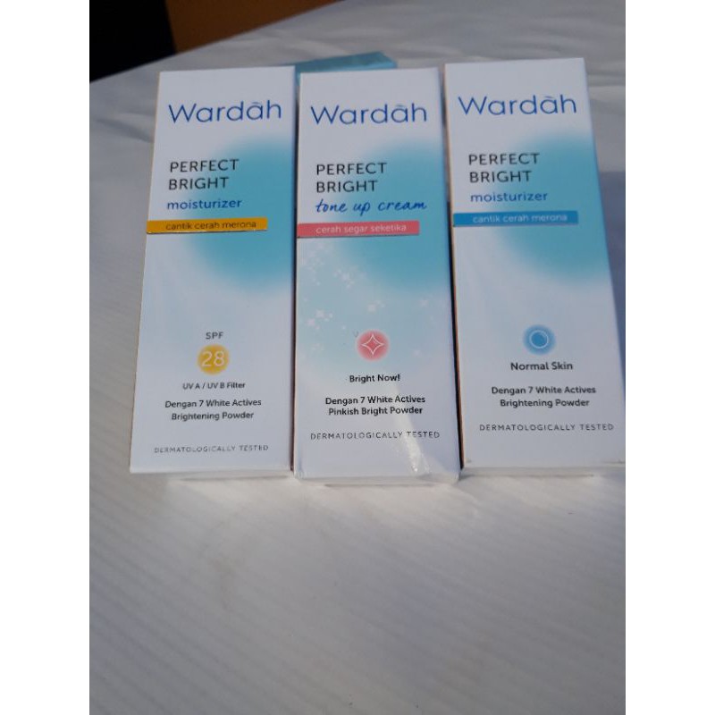 Jual Wardah Perfect Bright Moisturizer SPF 28 20 ML | Shopee Indonesia