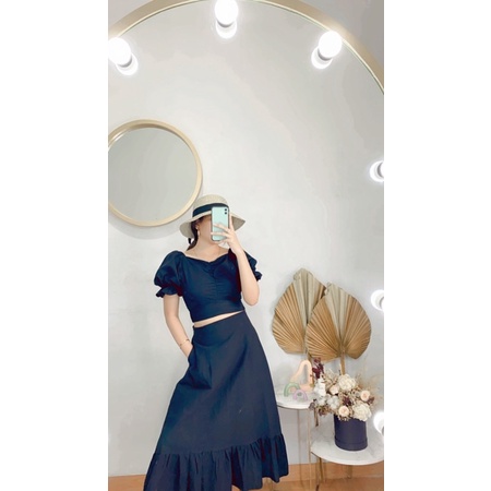 Jual Han Soe Hee Korean Casual Set Dress드레스 | Shopee Indonesia