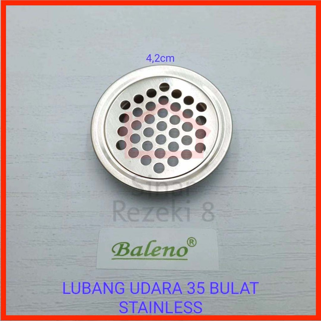 Jual Lubang Hawa Bulat 35 STAINLESS / Ventilator Lubang Angin Saringan ...