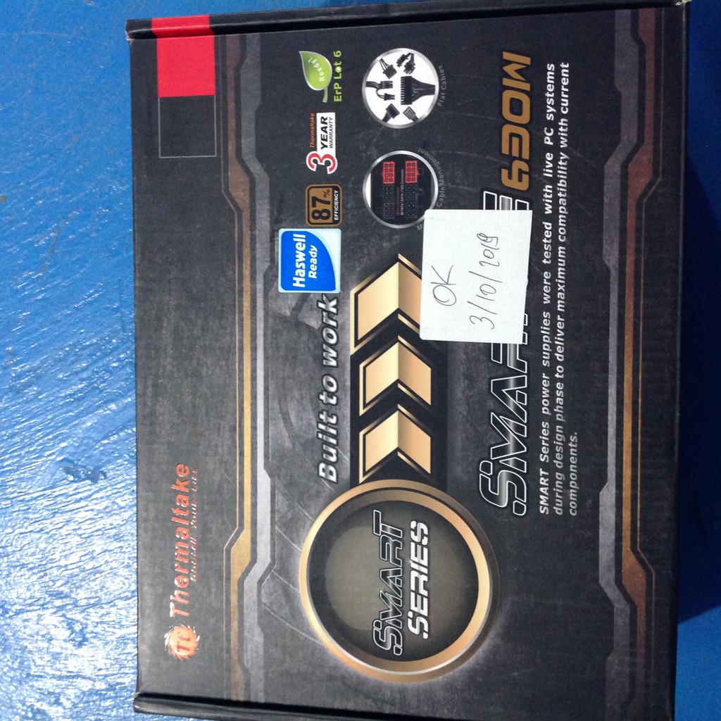 Jual PSU THERMALTAKE SMART SERIES 630W SEMI MODULAR | Shopee Indonesia