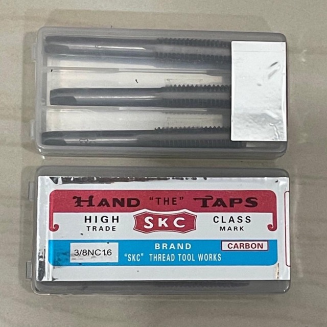 Jual 3/8”x16g Mata taps drat 3/8 x 16 hand tap skc 3/8x16 hand tap ...