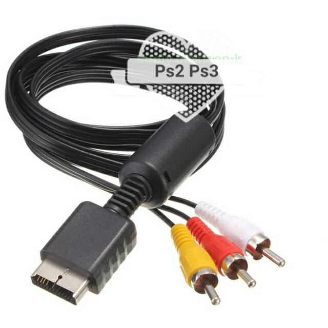 Jual Kabel Av Ps2 Ps 3 to RCA Kabel PS | Shopee Indonesia