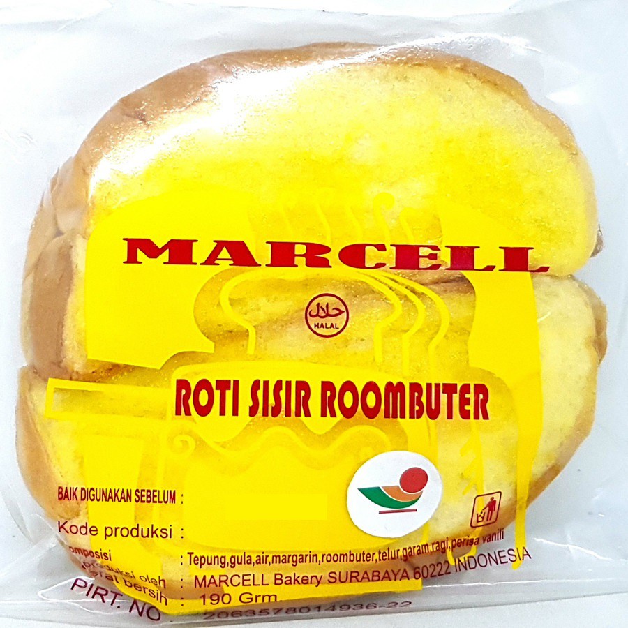 Jual MARCELL ROTI SISIR ROOMBUTTER 190gr | MIRIP MATAHARI ROOM ROM ...
