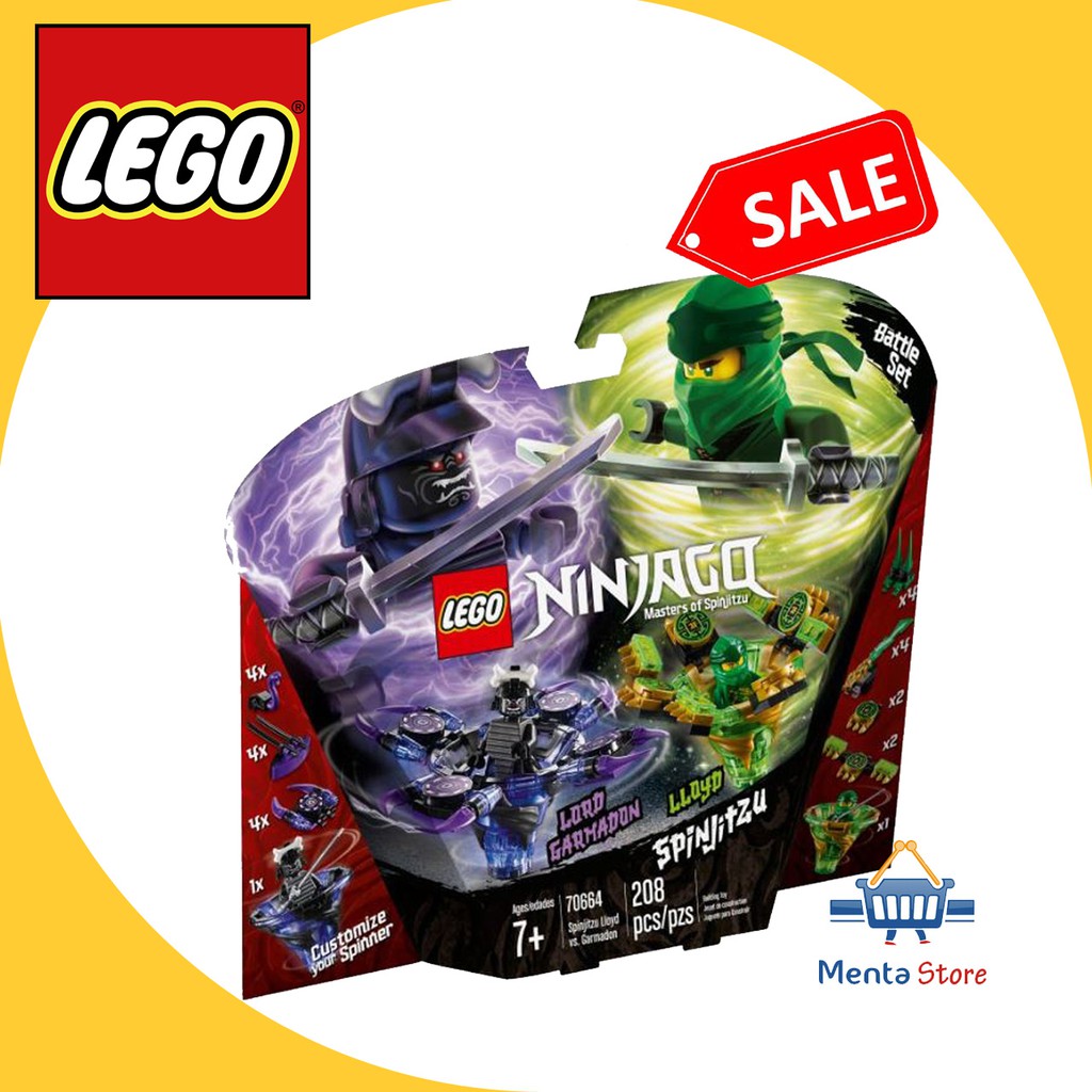 Jual LEGO Ninjago 70664 Spinjitzu Lloyd vs. Garmadon Father Son Energy ...