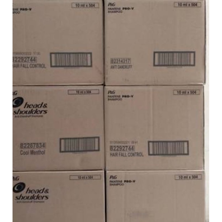 Jual Shampo Sampo Pantene Merah Biru Hijau Hitam Dus Karton Isi 42 ...