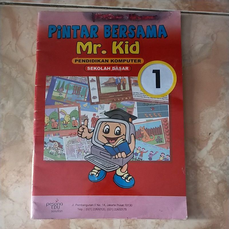Jual pintar bersama MR. KID ( 1, 3,4 dan 5) pendidikan komputer | Shopee Indonesia