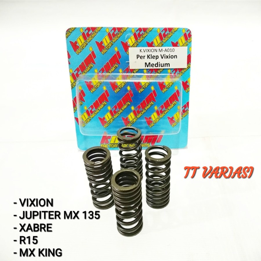 Jual Per Klep Vixion - Jupiter Mx - Xabre - R15 - Mx King KOIZUMI Racing | Shopee Indonesia