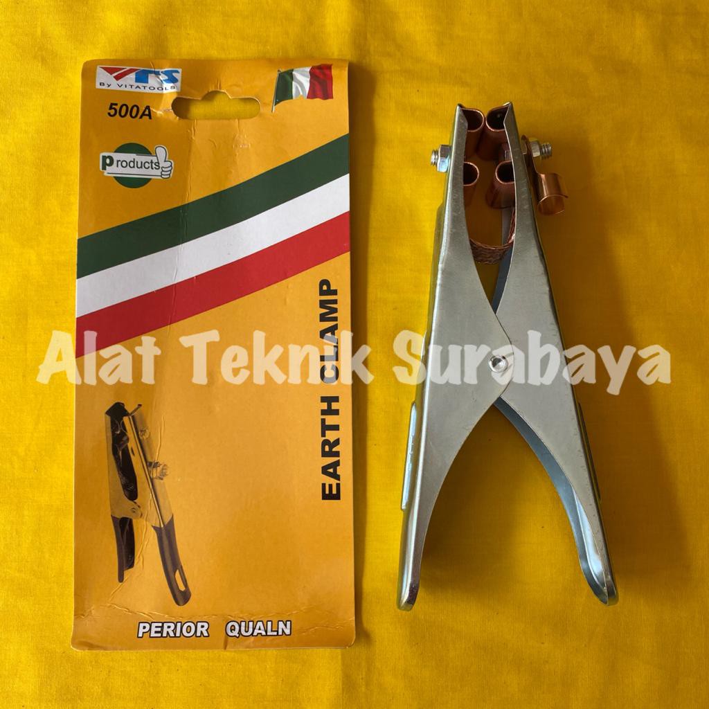Jual TANG MASSA VTS 500 A AMPERE VITA TOOL BODY BESAR / EARTH CLAMP ...