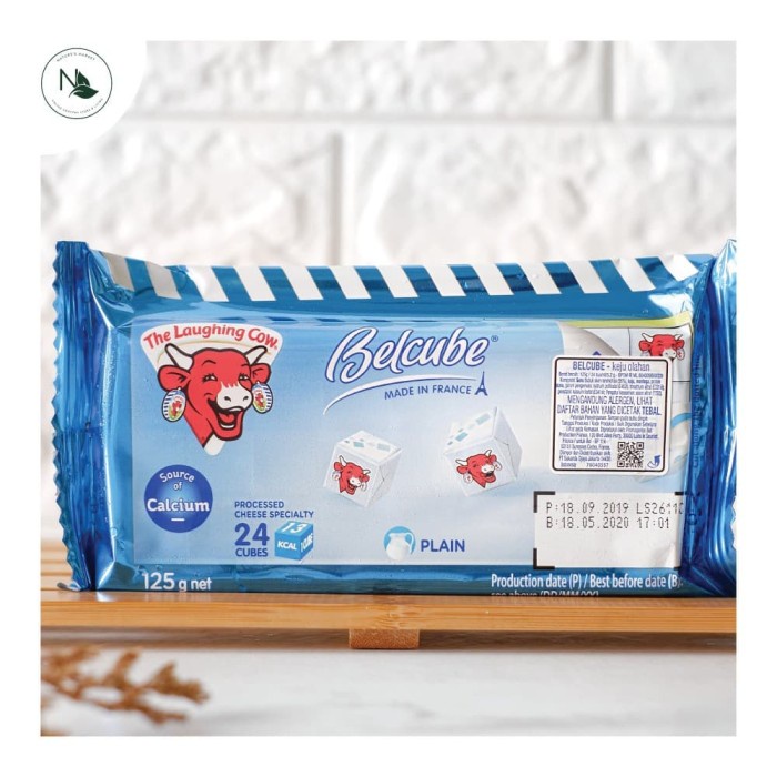 Jual Keju- The Laughing Cow Belcube Cheese 125Gr - 24 Cubes -Keju ...