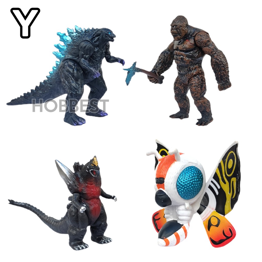 Jual Action Figure GODZILLA isi 4 pcs - Miniatur Topper Pajangan Mainan ...