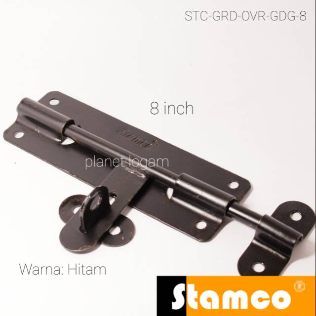 Jual Grendel Slot Pintu Jendela Overfall Gudang Uk. 8" STAMCO TEBAL ...