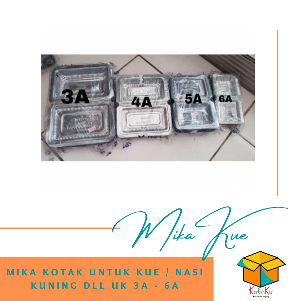 Jual Mika Kue, Mika Nasi Kuning ukuran 3A, 4A, 5A, dan 6A | Shopee ...