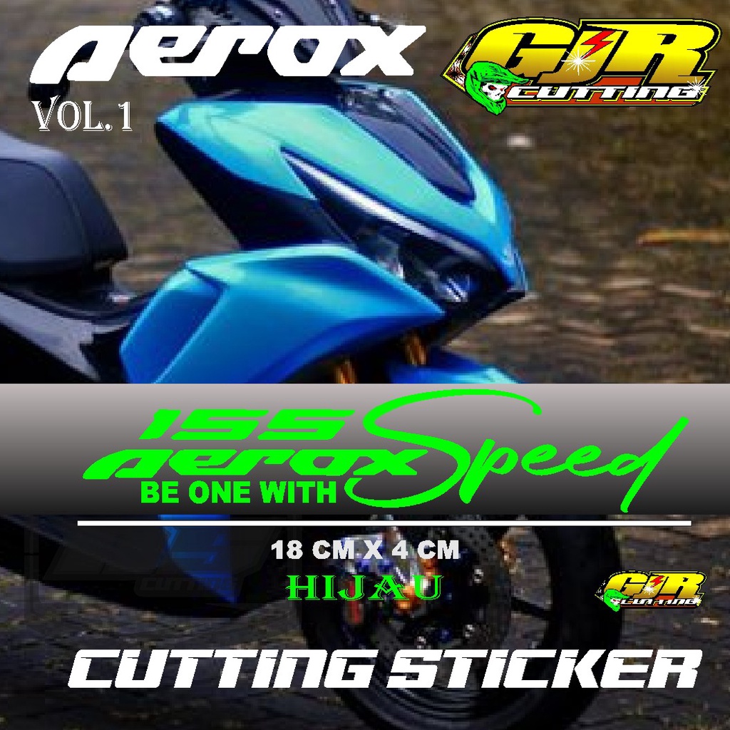 Jual Sticker Aerox Cutting sticker AEROX - Aksesoris Stiker Lis Variasi ...