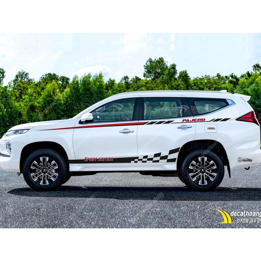 Jual Stiker mobil pajero sport sticker mobil pajero sport stiker list ...