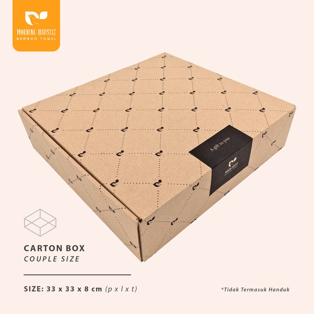 Jual Carton Box Packaging Handuk Single dan Couple Box Handuk / Kotak ...