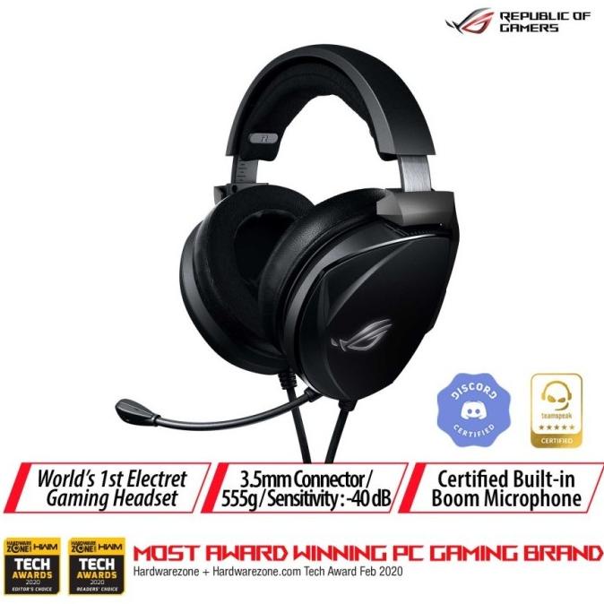 Jual Asus Rog Theta Electret Gaming Headset With Essence Electret ...