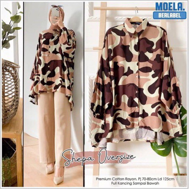 Jual SHEPA OVERSIZE ORI MOELA | Shopee Indonesia