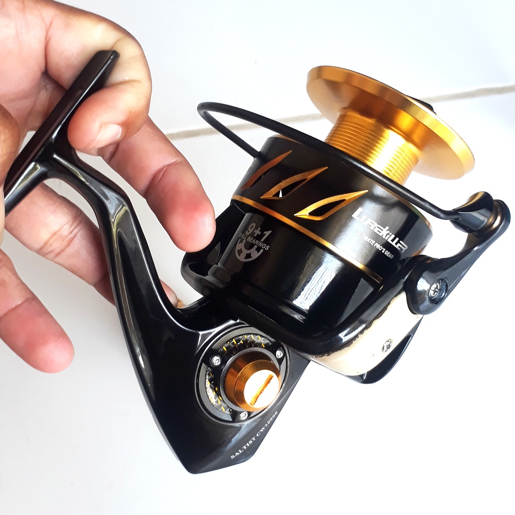 Jual Reel Lurekiller Saltist CW 10000 (SECOND SMOTH) | Shopee Indonesia