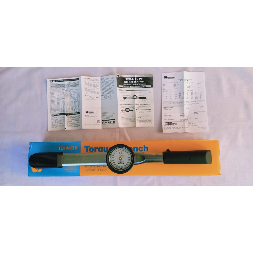 Jual Kunci Torsi Original TOHNICHI DB 200 Nm | Shopee Indonesia