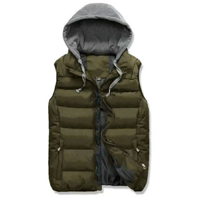 Jual Rompi hoodie vest mayer cocok untuk naik motor | Shopee Indonesia