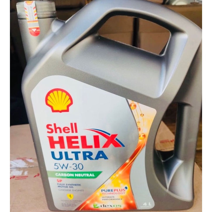 Jual Shell helix ultra 5w-30 4liter/gratis filter oli | Shopee Indonesia