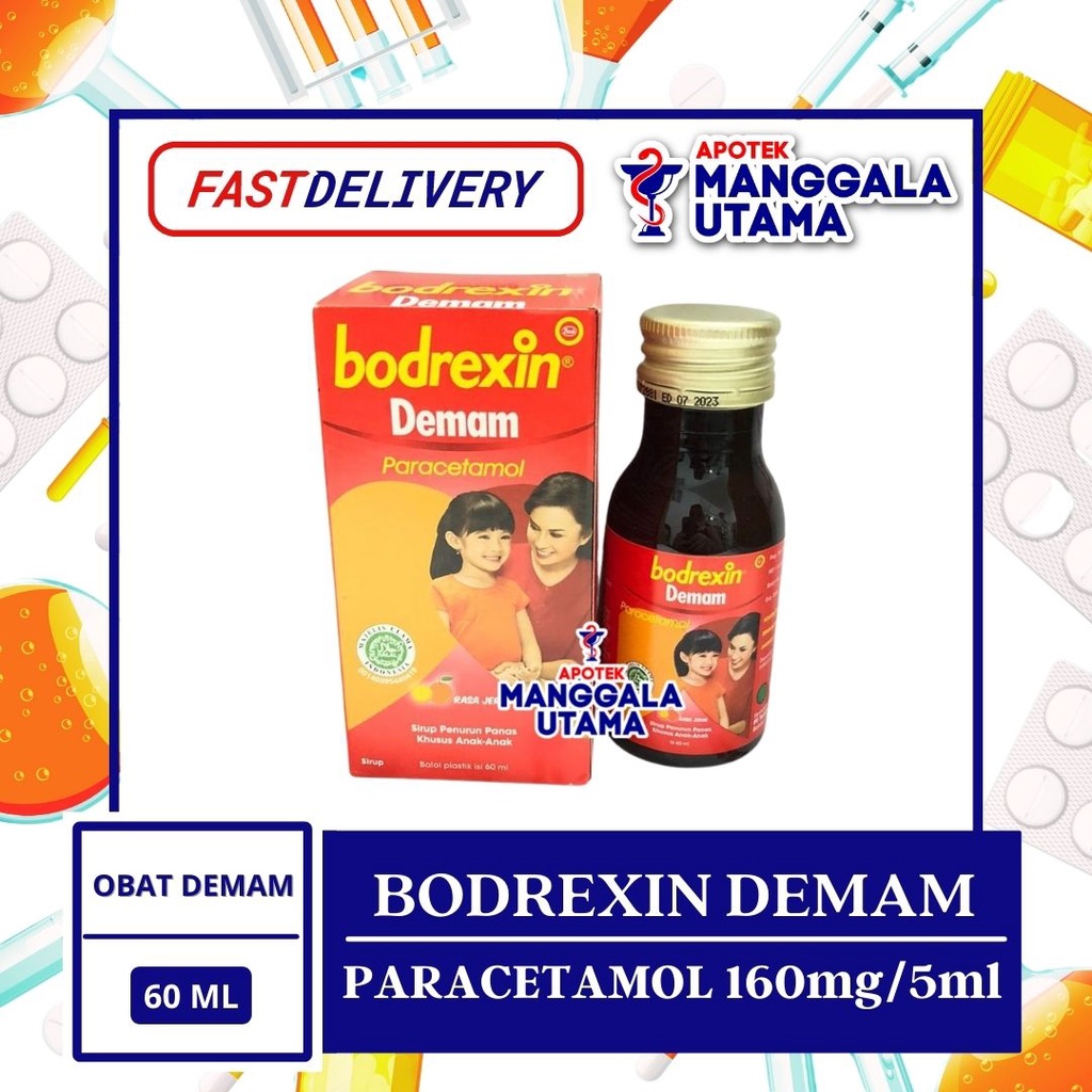 Jual BODREXIN DEMAM SIRUP 60 ML | Shopee Indonesia