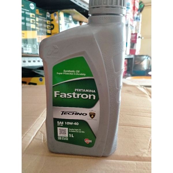 Jual FASTRON TECHNO 10W-40 Botol 1 Liter Pertamina | Shopee Indonesia
