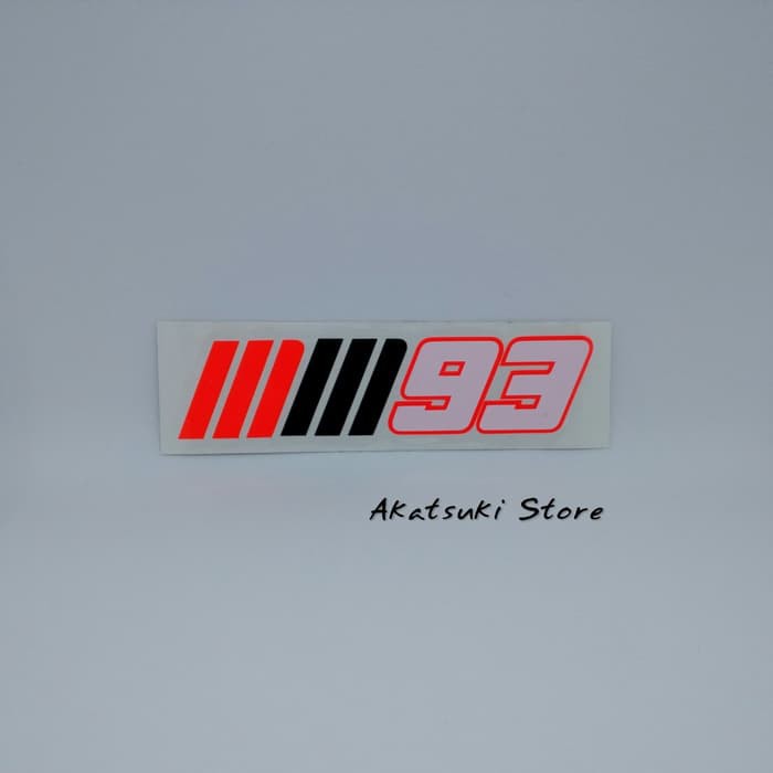 Jual Sticker Stiker MM93 Marc Marquez Windshield | Shopee Indonesia