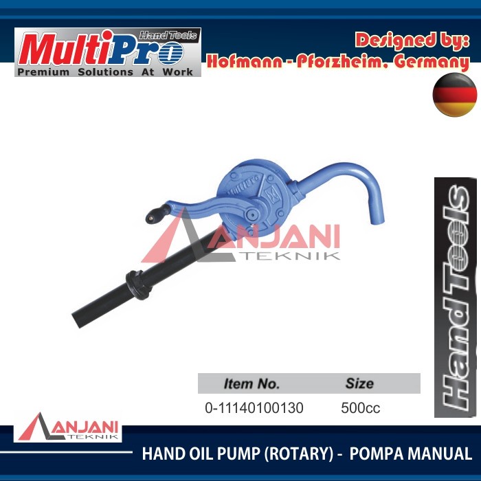 Jual MULTIPRO POMPA MINYAK OLI DRUM MANUAL TANGAN 130 ROTARY HAND OIL ...
