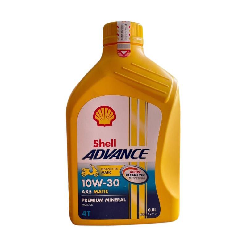 Jual OLI SHELL ADVANCE AX5 10W-30 || 800 mL ( MOTOR MATIC) | Shopee Indonesia