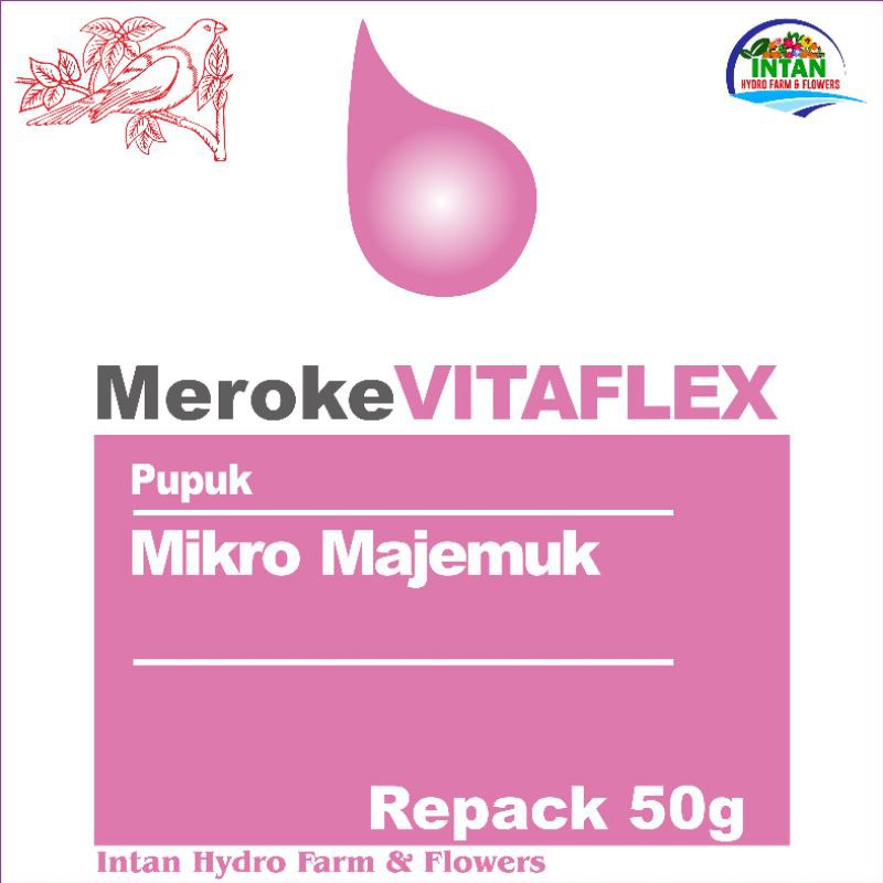 Jual Pupuk Meroke VITAFLEX (Kemasan 50 g) | Shopee Indonesia