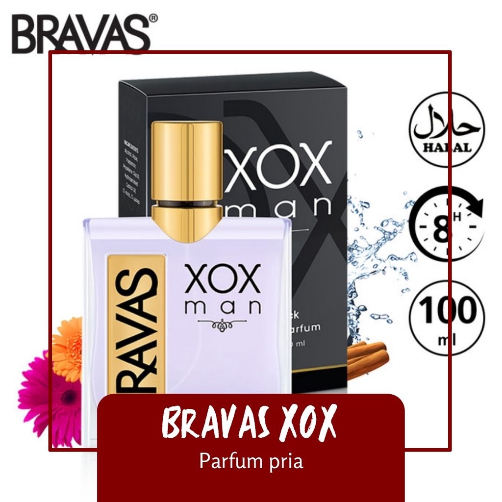 Jual Bravas xox Parfum pria Eau de parfum Farfum pria Parfum edp Parfum ...