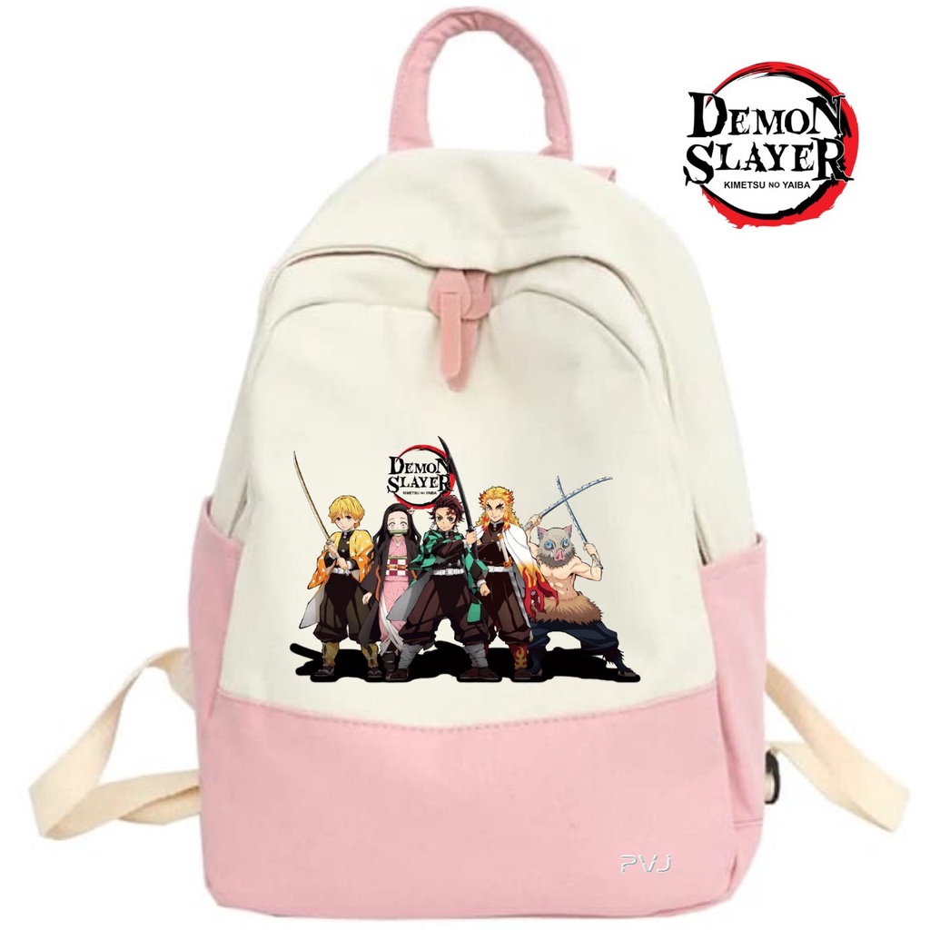Jual Tas Anime Ransel Kimetsu No Yaiban Demon Slayer | Shopee Indonesia
