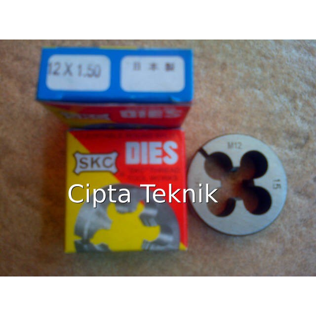 Jual Snei Skc M12 x 1,5 Round Dies M12x1,5 Senei Senai Sney Snay Ulir Baut M12 x 1.5 | Shopee ...