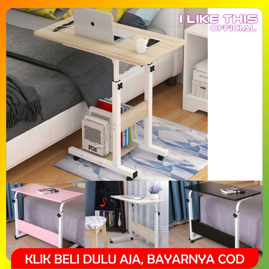 Jual Meja Belajar Laptop Kerja Portable Minimalis Multifungsi | Shopee ...