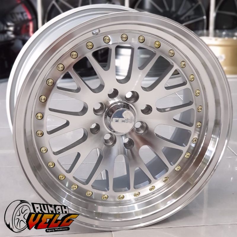 Jual Velg Mobil Ring 16 CCW classic H8 Pcd 4x100 4x114.3 Lebar 7 depan ...