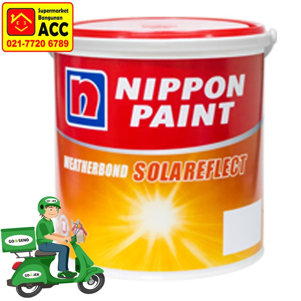 Jual Nippon Weatherbond Solareflect Cat Tembok Exterior Tinting 2,5 ...
