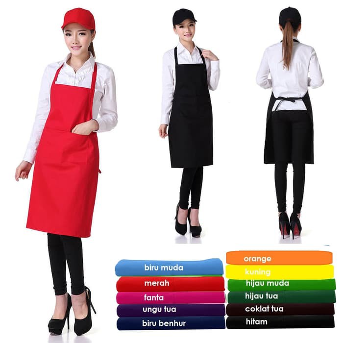 Jual Apron Celemek Koki Full Body Dewasa | Shopee Indonesia
