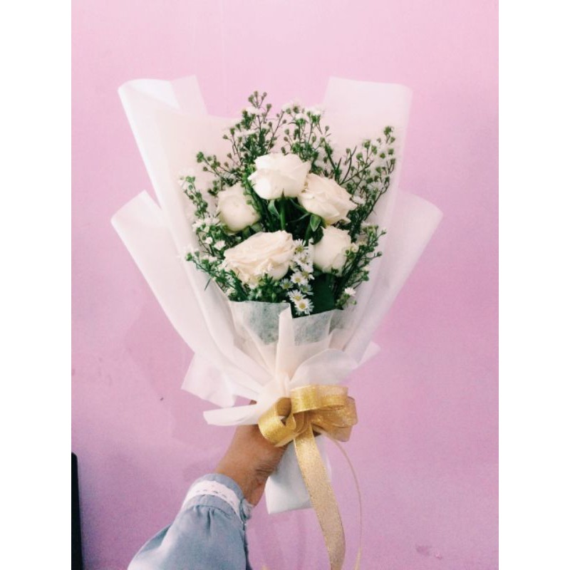 Jual Buket Bunga Wisuda/ Buket Sempro sidang | Shopee Indonesia