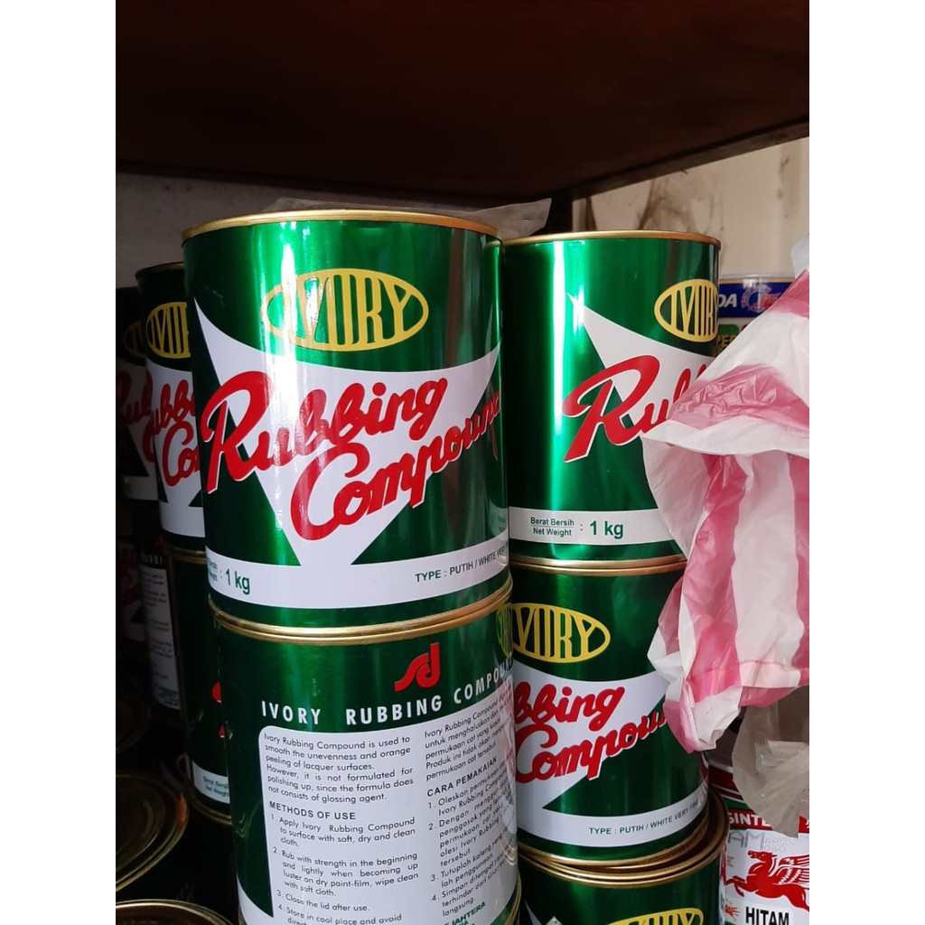 Jual kompon poles compon rubbing compound penghilang baret kasar halus ...