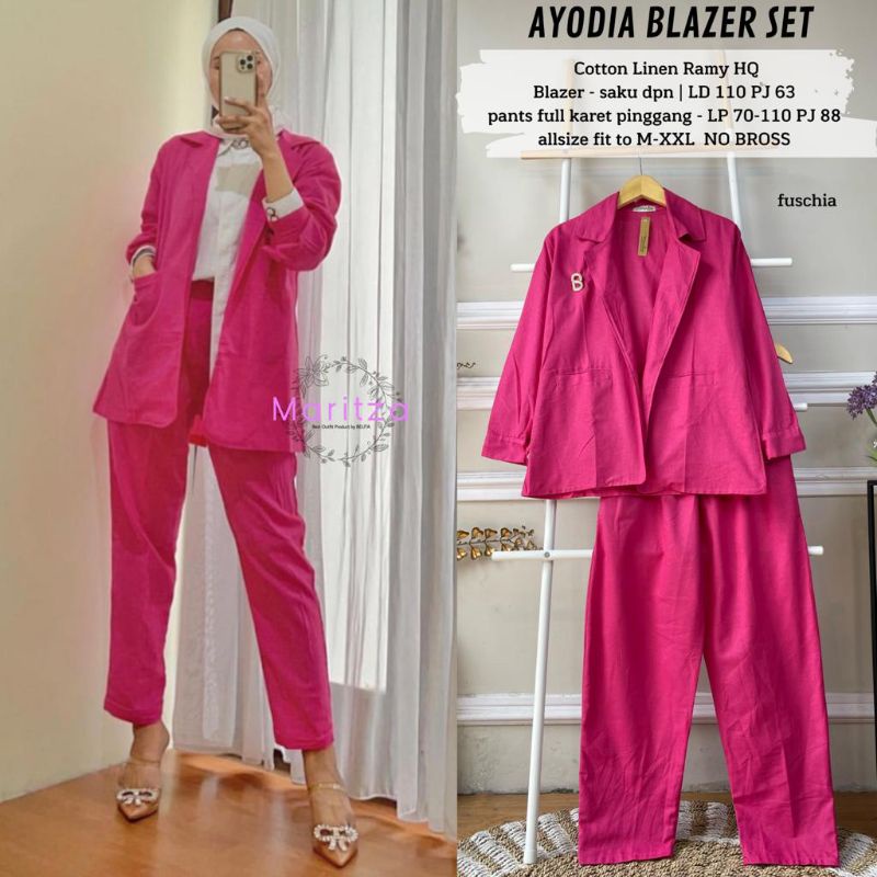 Jual Ayodia blazer set | Shopee Indonesia